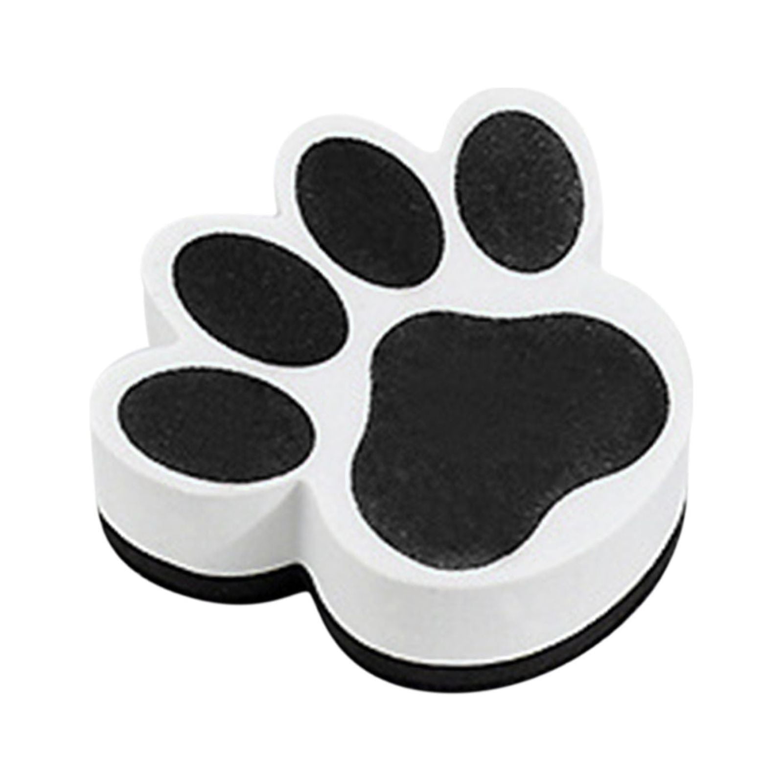 Slhenay Cute Magnetic Whiteboard Eraser, Dog Paw Shaped Dry Eraser ...