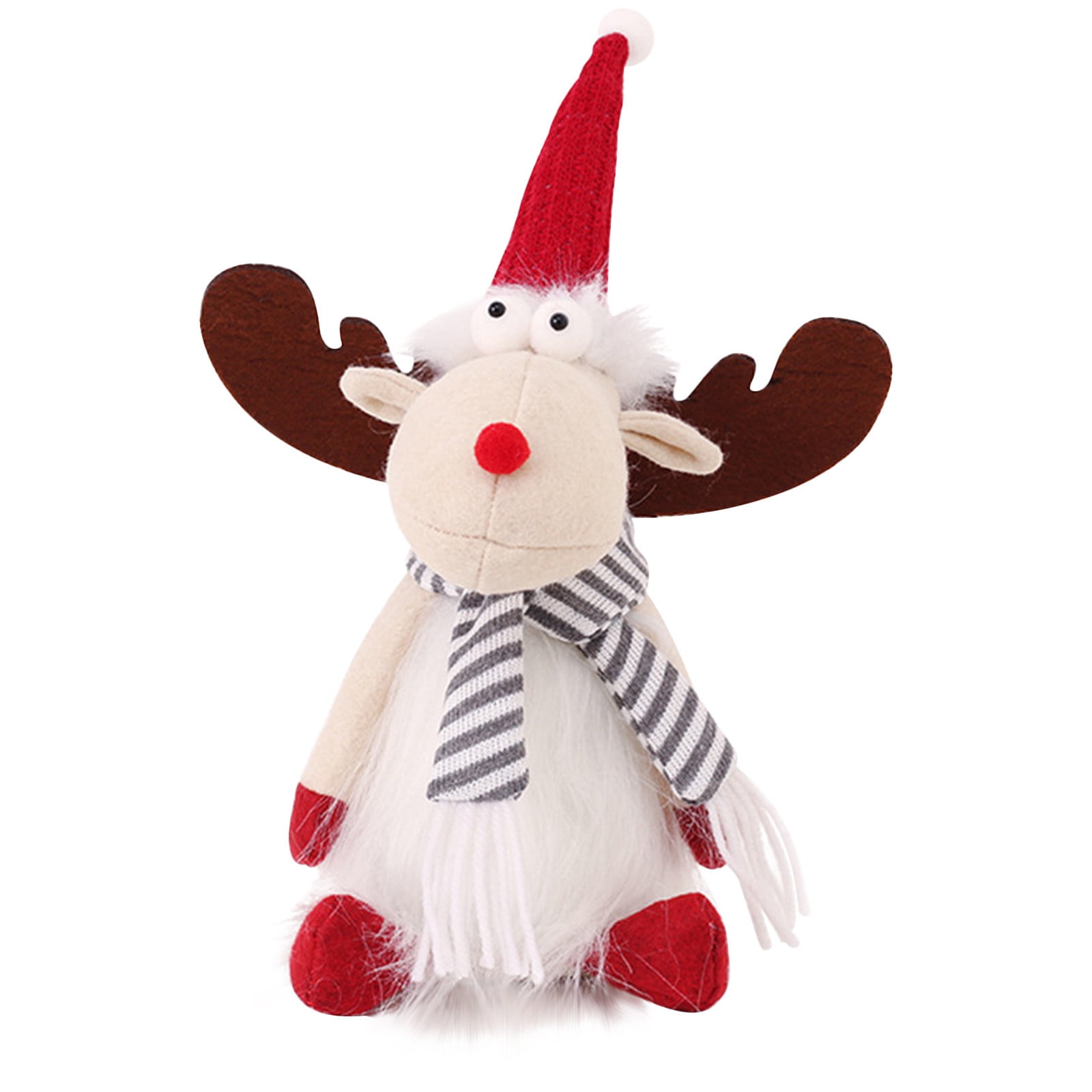 Slhenay Reindeer Christmas Stuffed Doll-Christmas Figurine Window ...