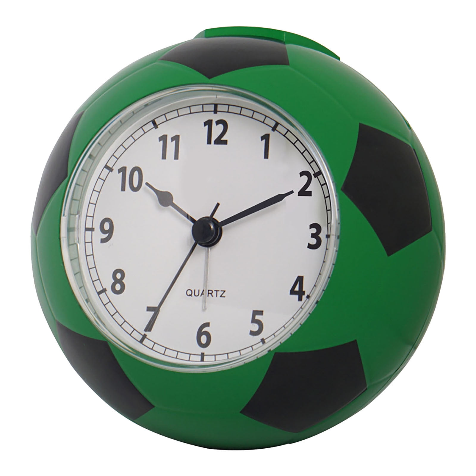 Slhljlin Clock Soccer Ball Alarm Clock Silent Table Clock 3D Football ...