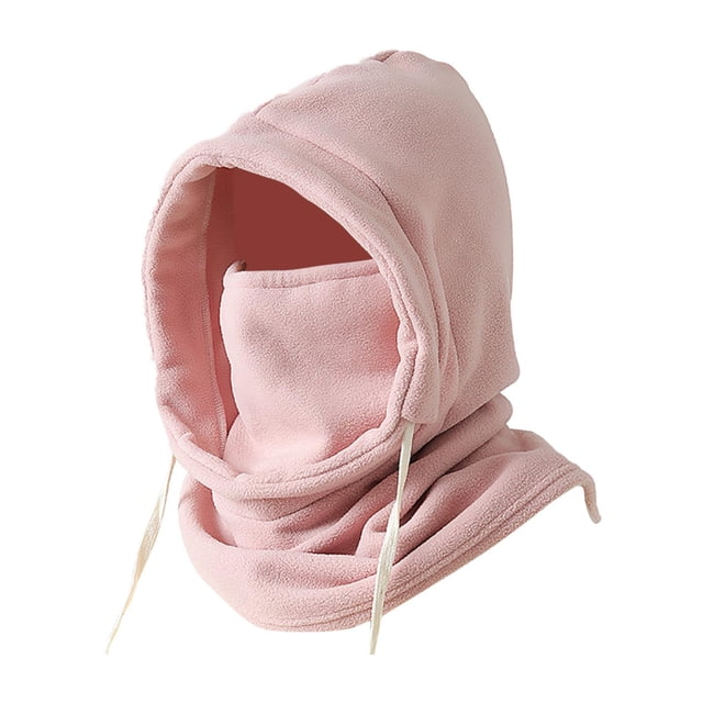 Slhljlin Face Mask Thickened Head Riding Hat Winter Ski Hat Face ...