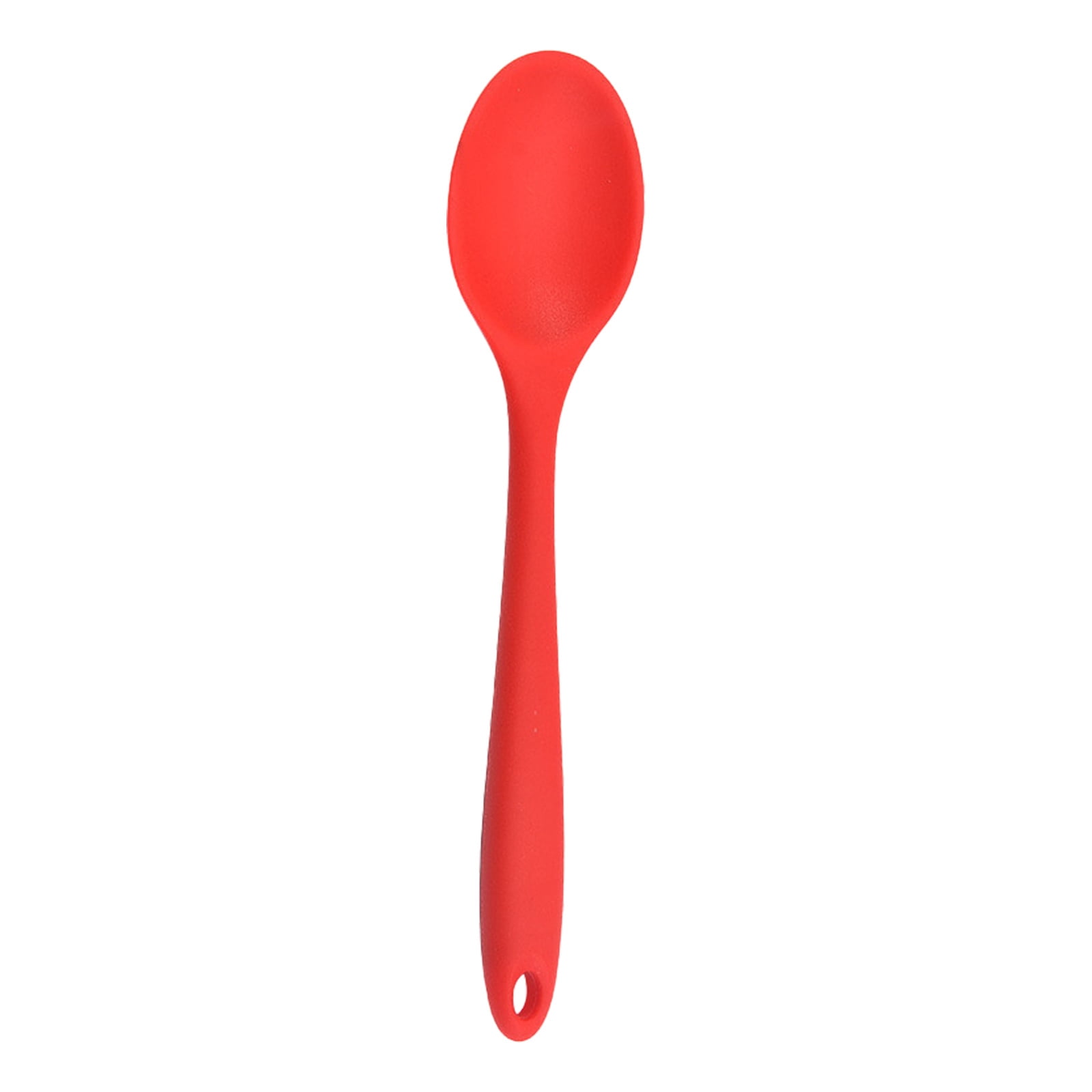 Slhljlin Food Grade High Temperature Silicone Small Spoon Dense Mixing ...