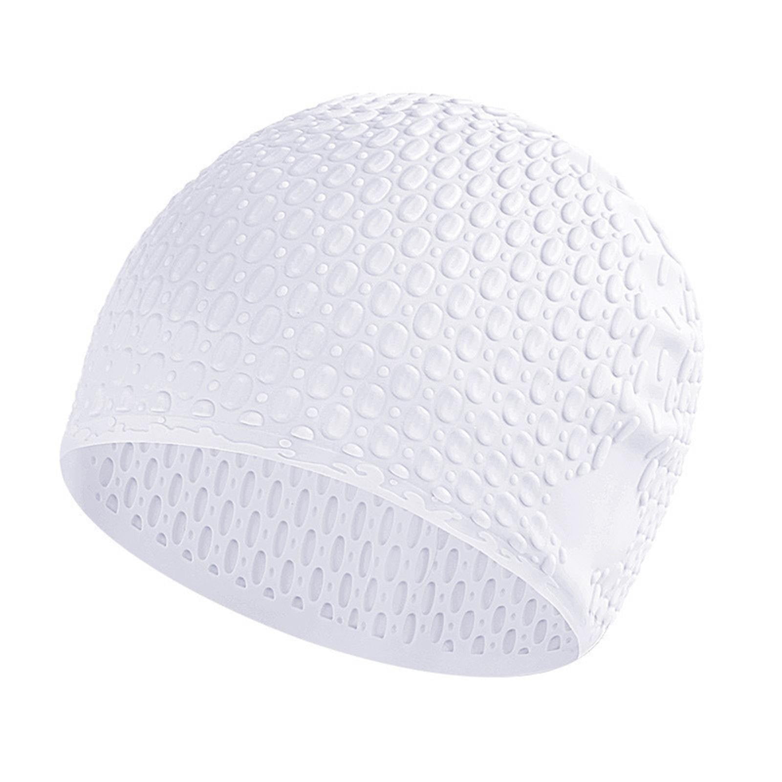 Slhljlin Swimming Summer Silicone Water Drop Swimming Cap Elasticity ...