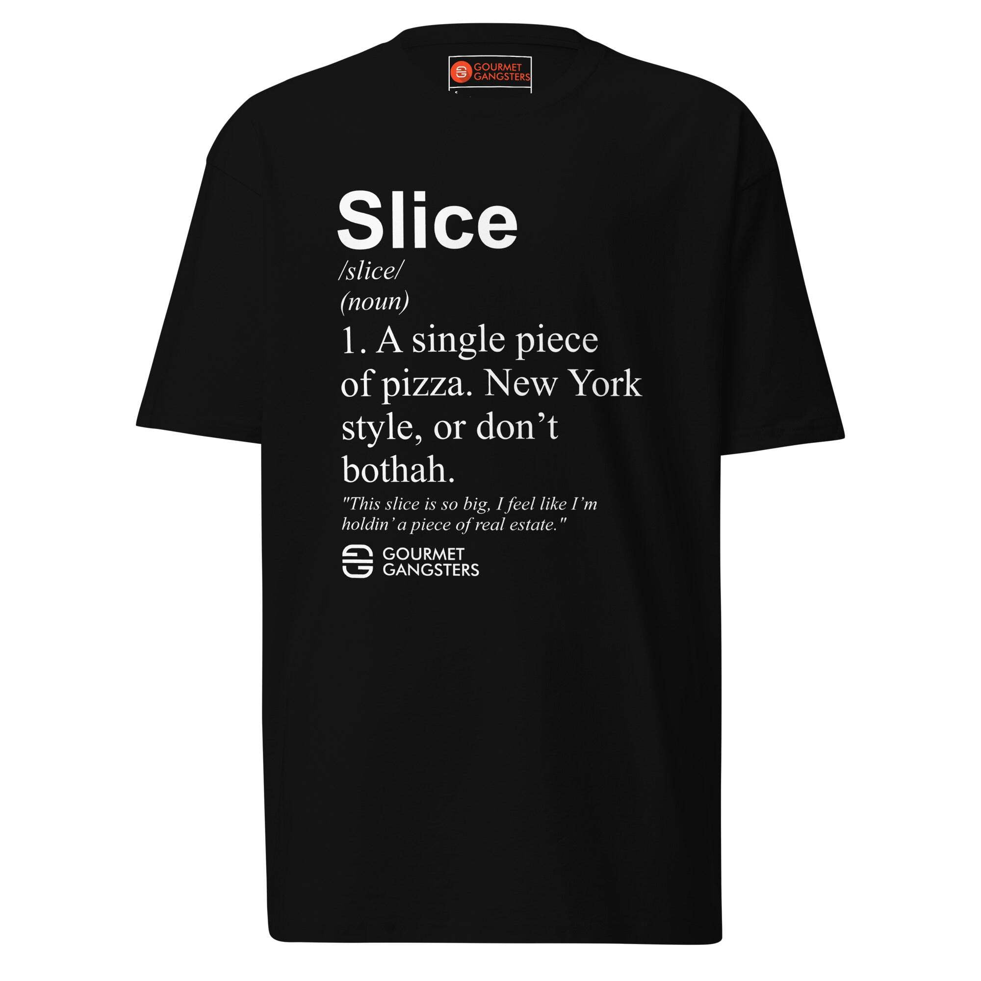 Slice Definition - Funny New York Pizza Slang Tee - Walmart.com