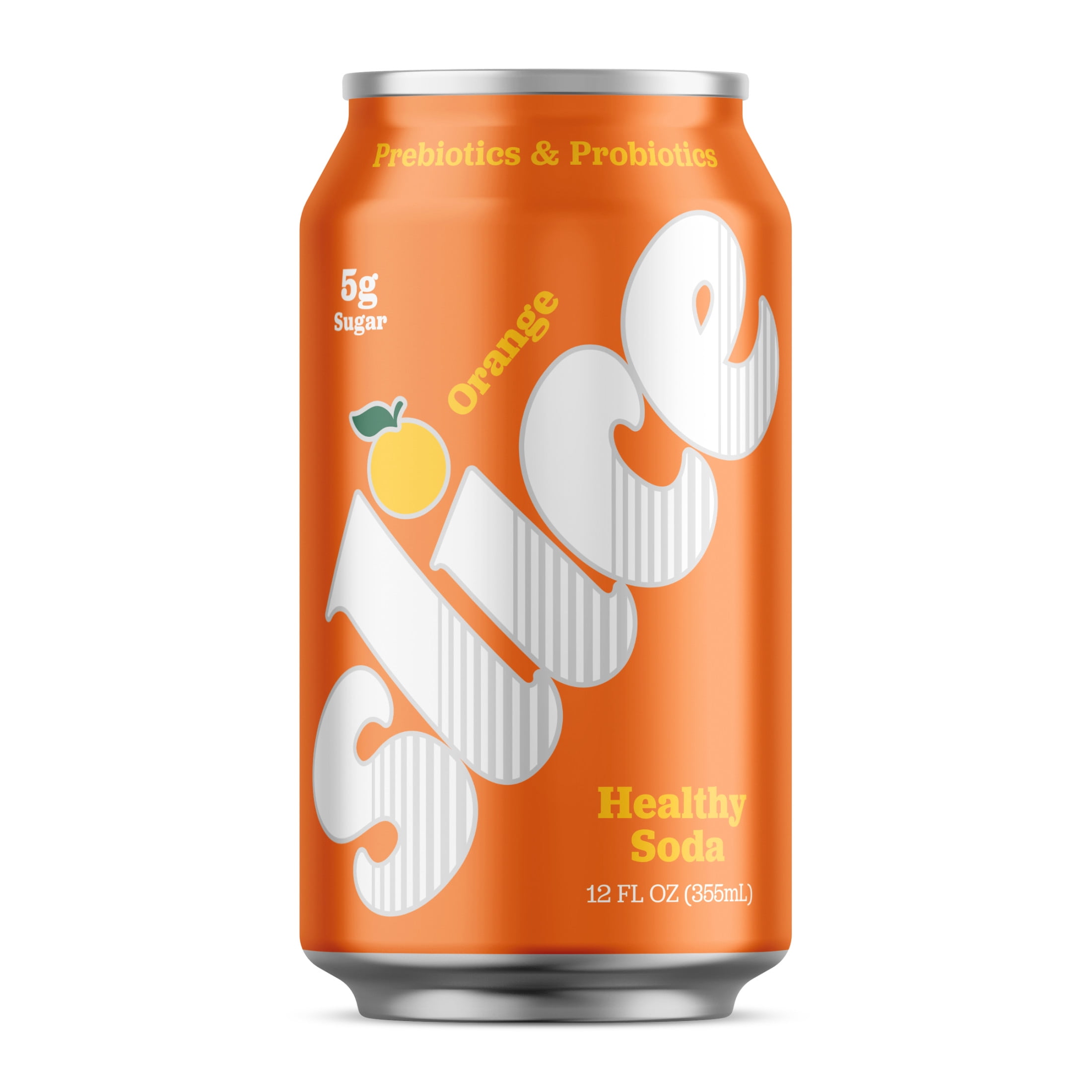 Slice Orange Healthy Soda, 12 fl oz Can - Walmart.com