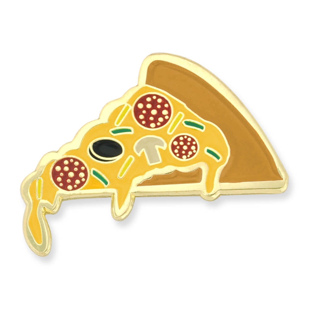 Slice of Pizza Culinary Food Enamel Lapel Pin - Walmart.com