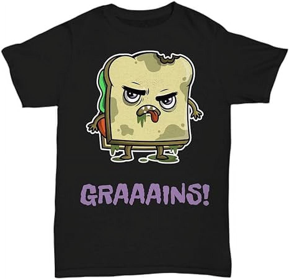 Sliced Bread t Shirt I Love Toast Sandwich Halloween Gothic Creepy ...