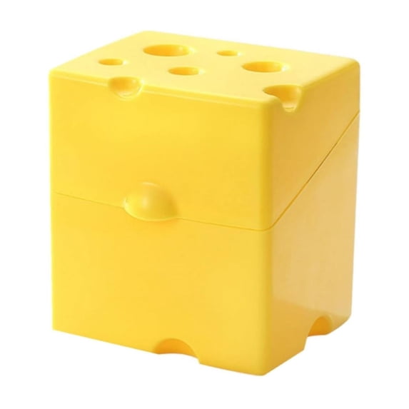 Sliced Cheese Storage Container, Plastic Butter Block Cheese Box with ...