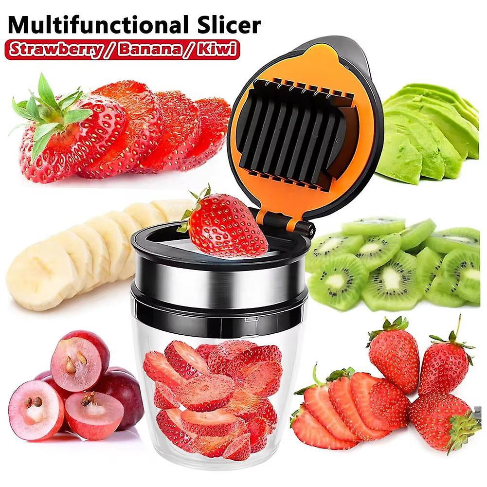 Slicer Cup Cutter Fruit Cutter Slicer Chopper for Strawberries Egg ...