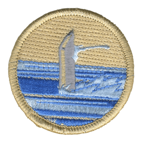 Slicing Water Sword Patrol Patch (Sew-on) - ClassB - Walmart.com
