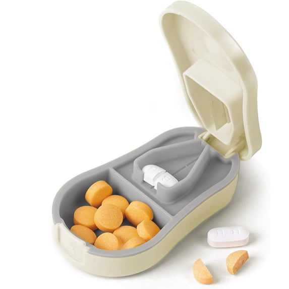 Slicing and dividing devices suitable for small pills and micro pills ...