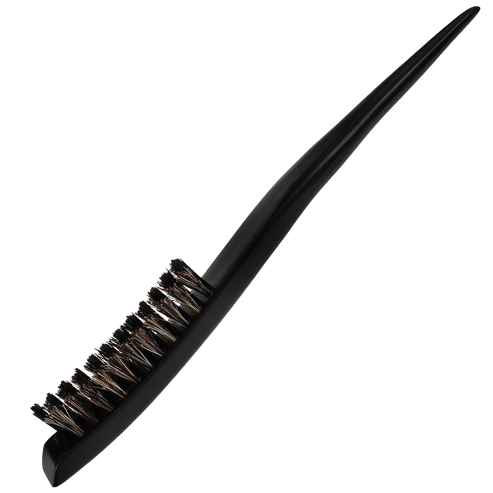 Slick Back Brush Smoothing Comb Bristle Brush Hair Brush for Thick Hair ...