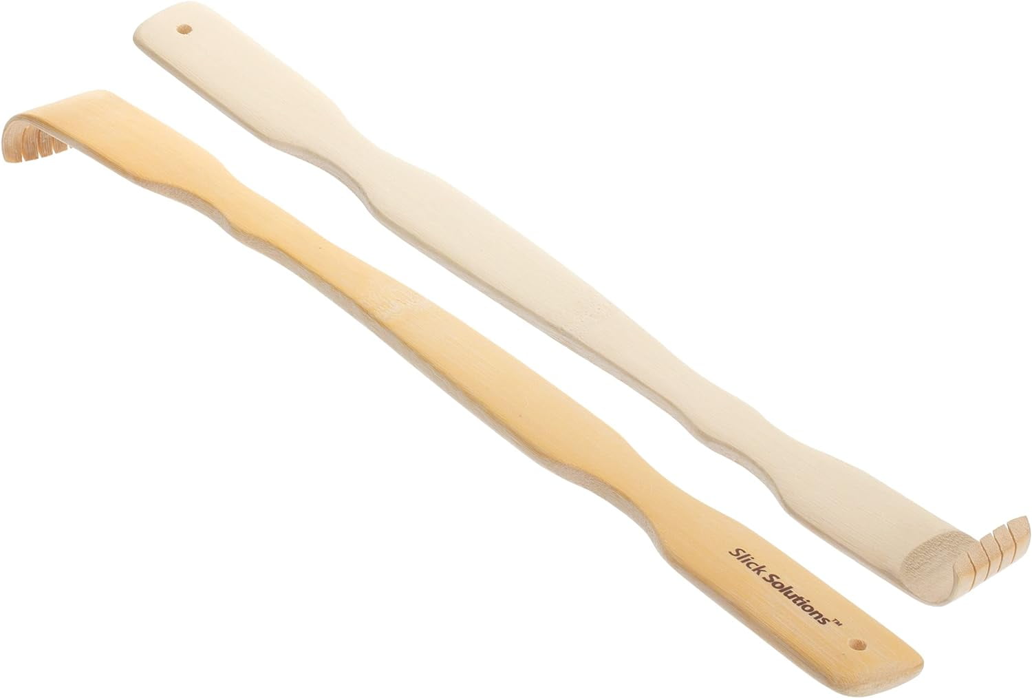 Slick- Bamboo Back Scratcher, 16.5”, 2 pcs, Back Scratcher for Men and ...