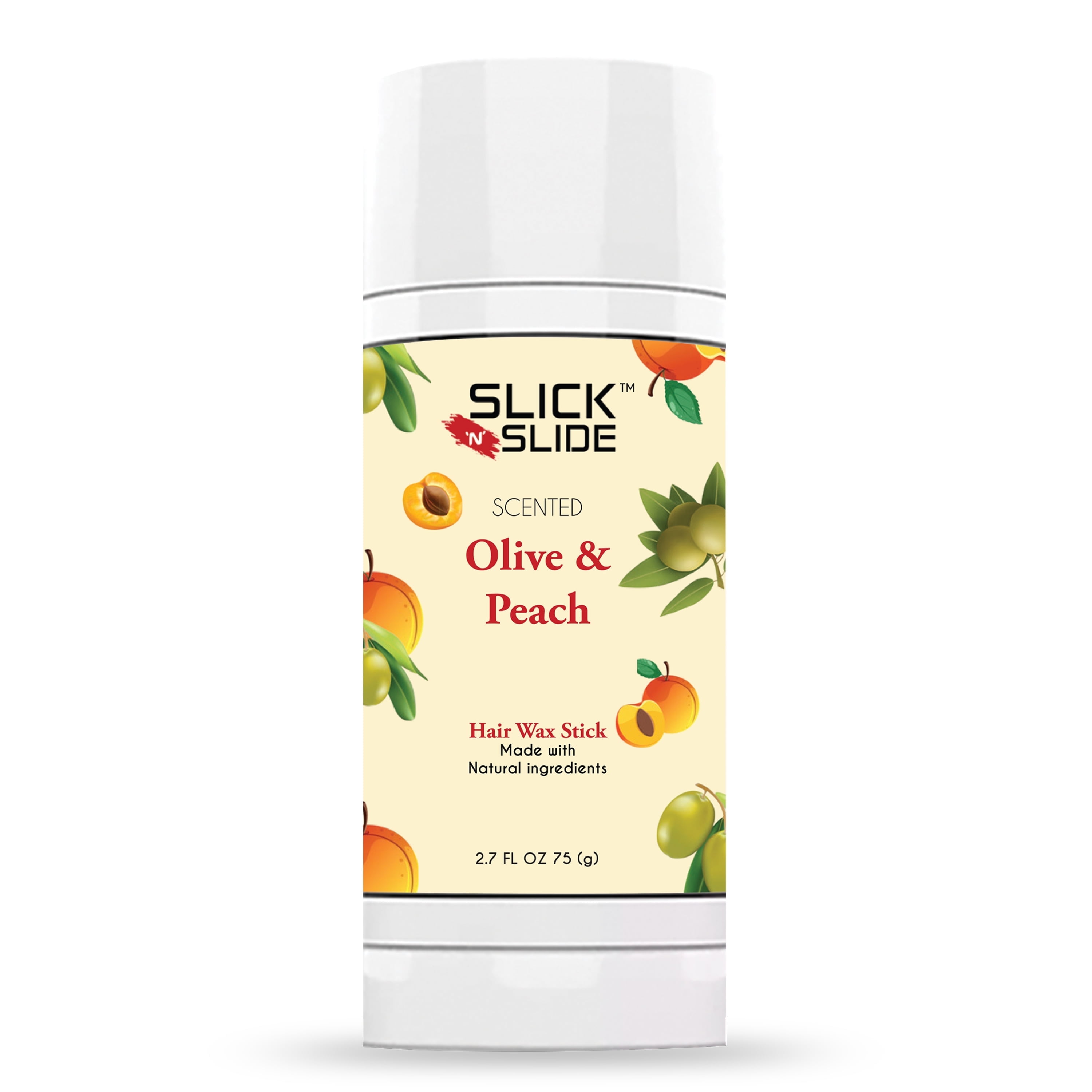 Slick N Slide Olive & Peach Curl Enhancing Hair Wax Stick Unisex for ...