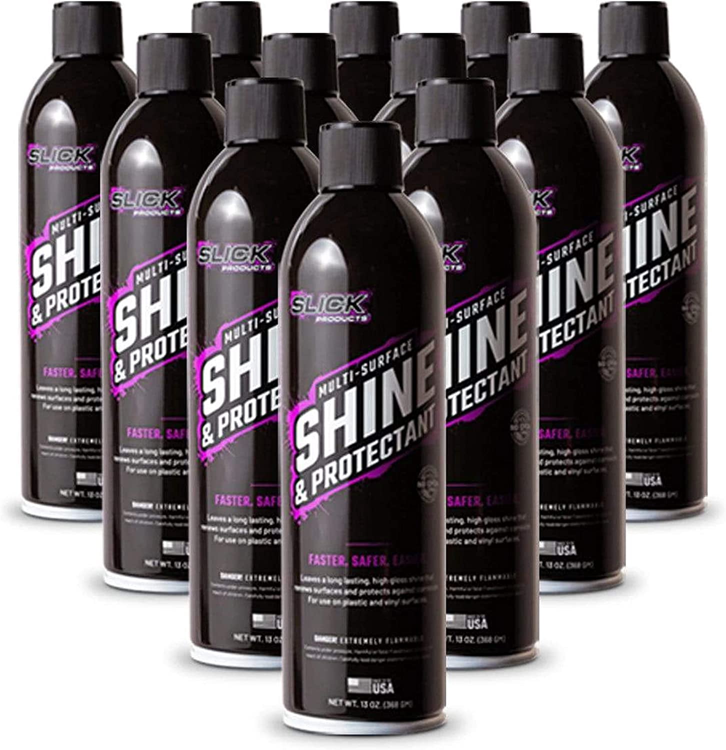 Slick Products SP1264 Shine & Protectant Spray Coating, High-Gloss ...