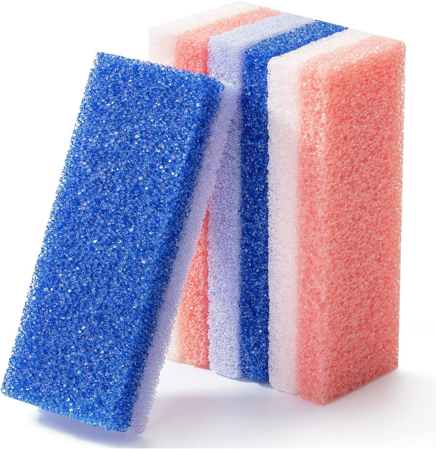 Slick- Pumice Stone for Feet Callus Remover, 4 Pack, 2 Colors, , Foot ...
