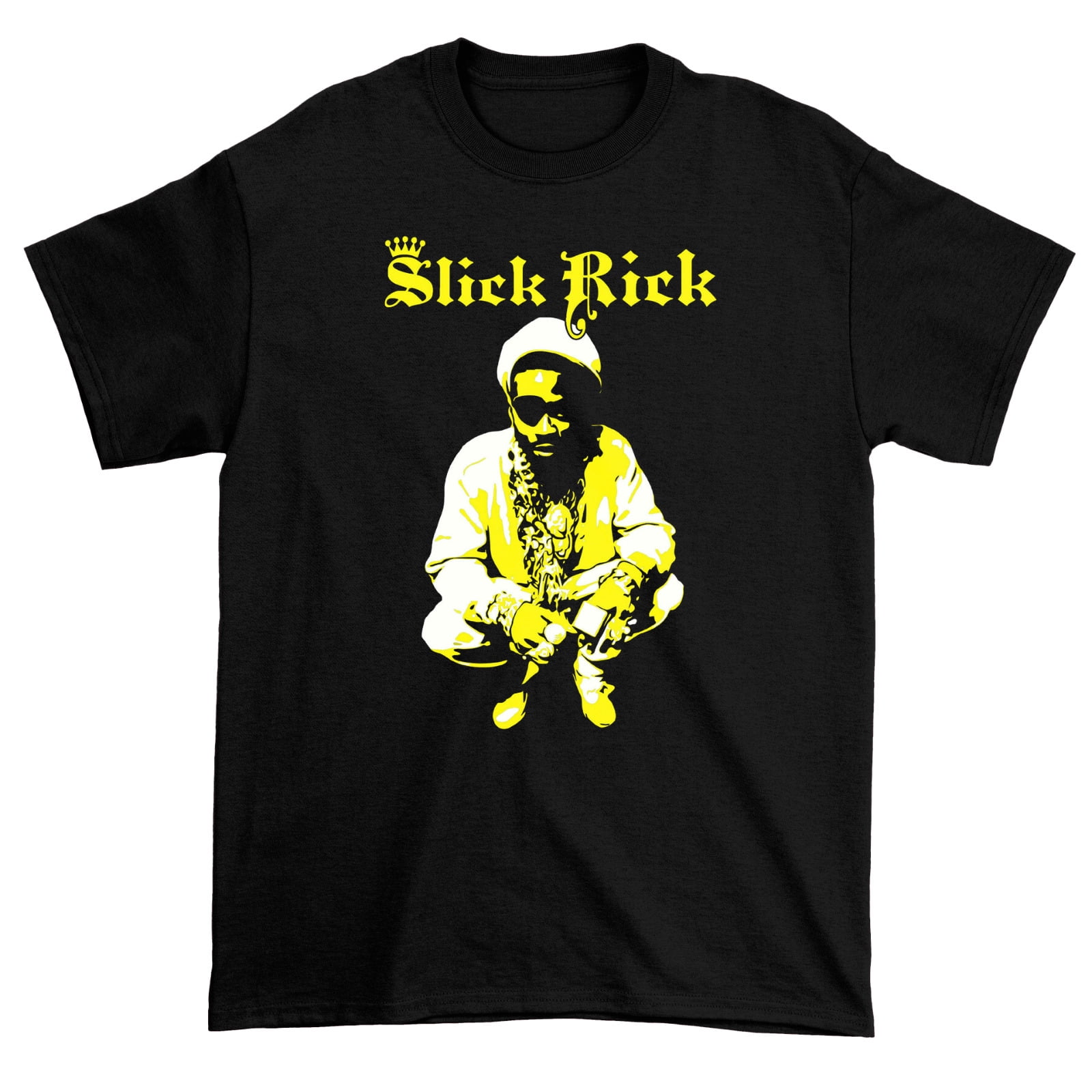 Slick Rick The Ruler Old School Hip Hop T-shirt Black Tee All Sizes ...