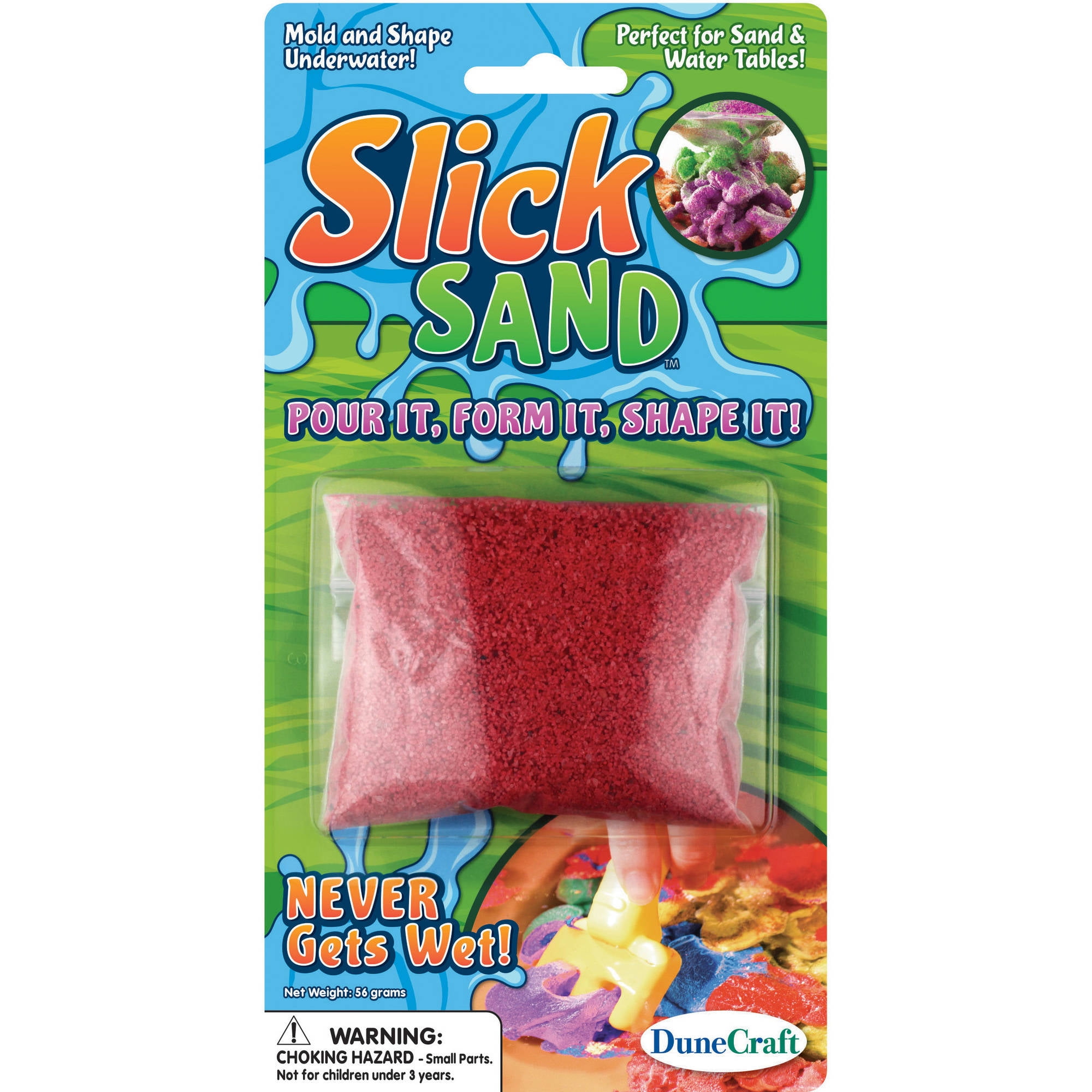 Slick Sand, 1/2 lb, Red - Walmart.com