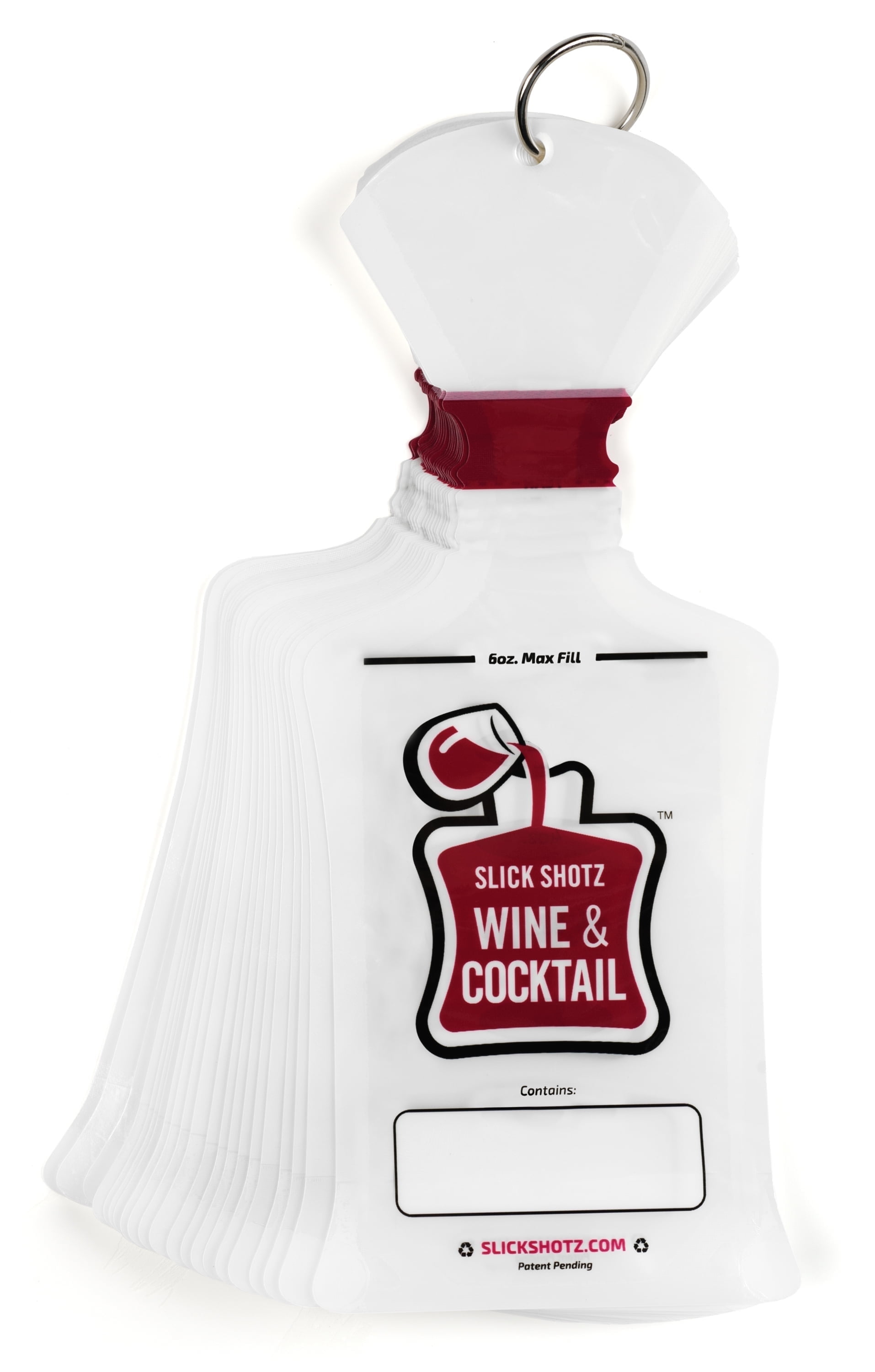 Slick Shotz 50 Pack - 6oz Wine & Cocktail Flasks - Walmart.com