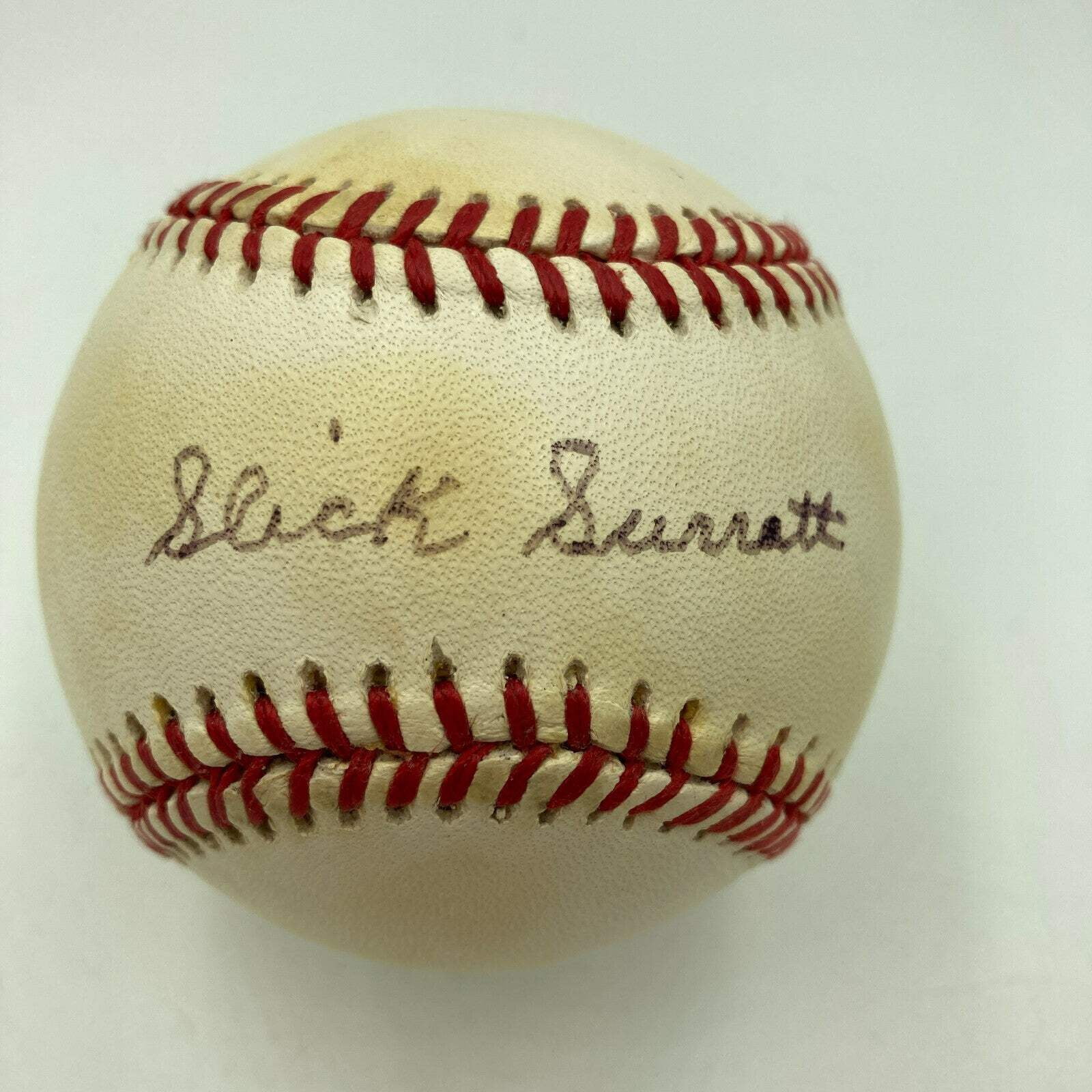 Slick Surratt Signed Official Major League Baseball Negro League Legend JSA - Walmart.com