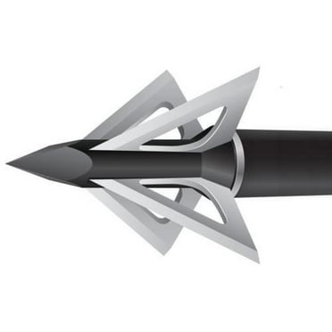 (Pack of 3) Slick Trick Broadheads, 1" Standard, 125 Grain, Stainless ...