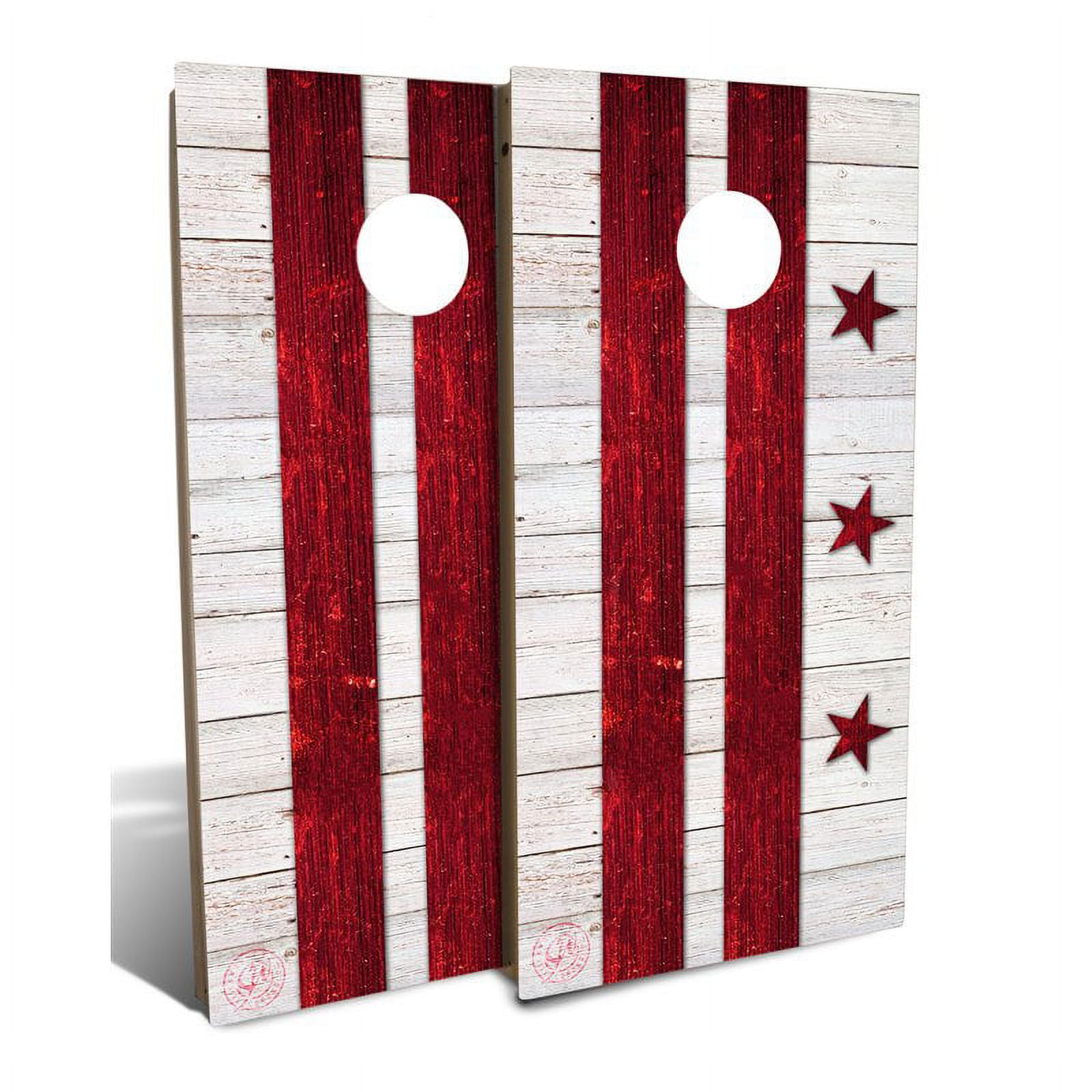 Slick Woody's Washington Dc State Flag Backyard Cornhole Board Set ...