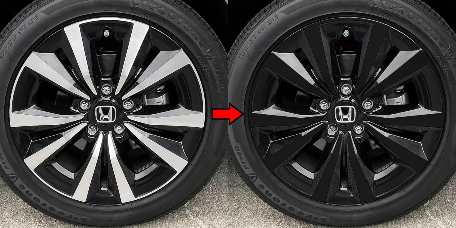 SlickMod Chrome Delete Blackout Vinyl Overlay for 2022-2023 Honda Civic ...