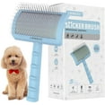 Slicker Brush for Poodles and Goldendoodles - Curved Brush for Thick ...