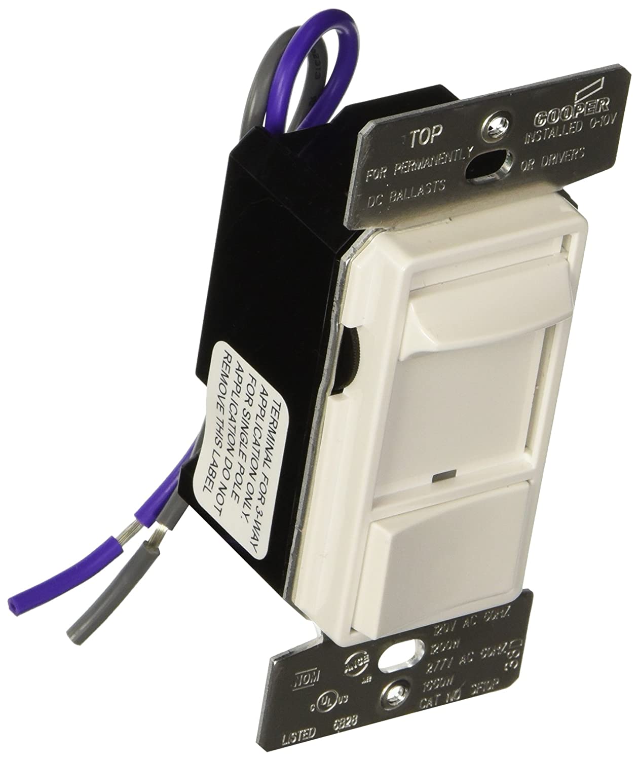Slide 0-10V Dimmer - 120/277V, White - Walmart.com