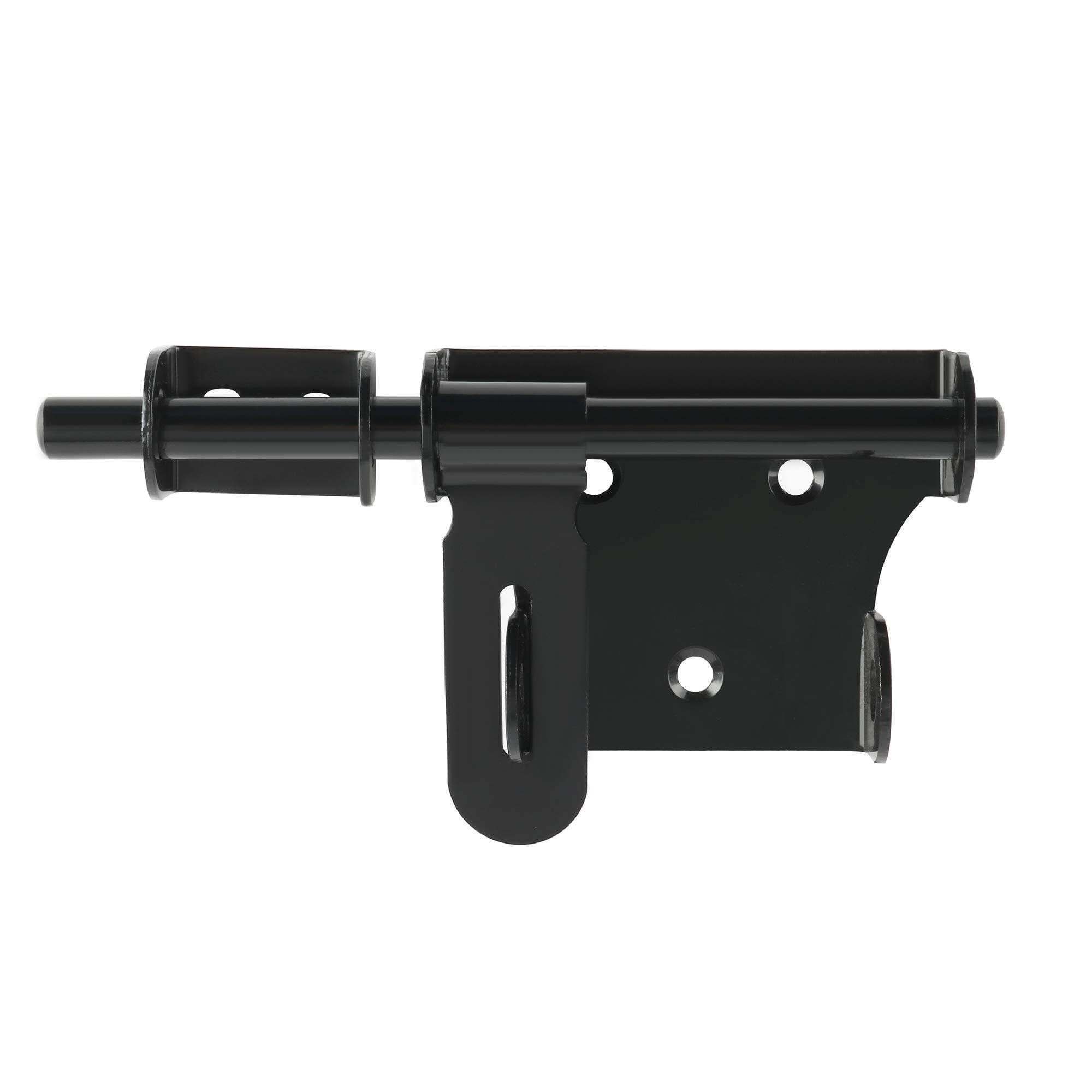 Slide Bolt Gate Latch with Padlock Set,Heavy Duty Barrel Bolts Safety ...