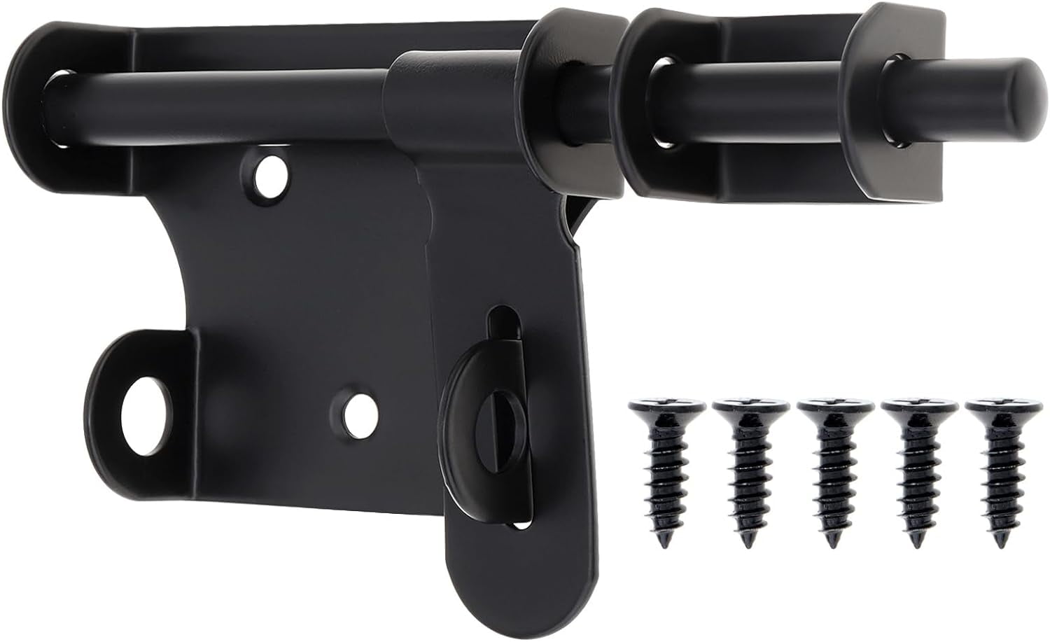 Slide Bolt Gate Latch, Sliding Bolt Door Lock with Padlock Hole, Heavy ...