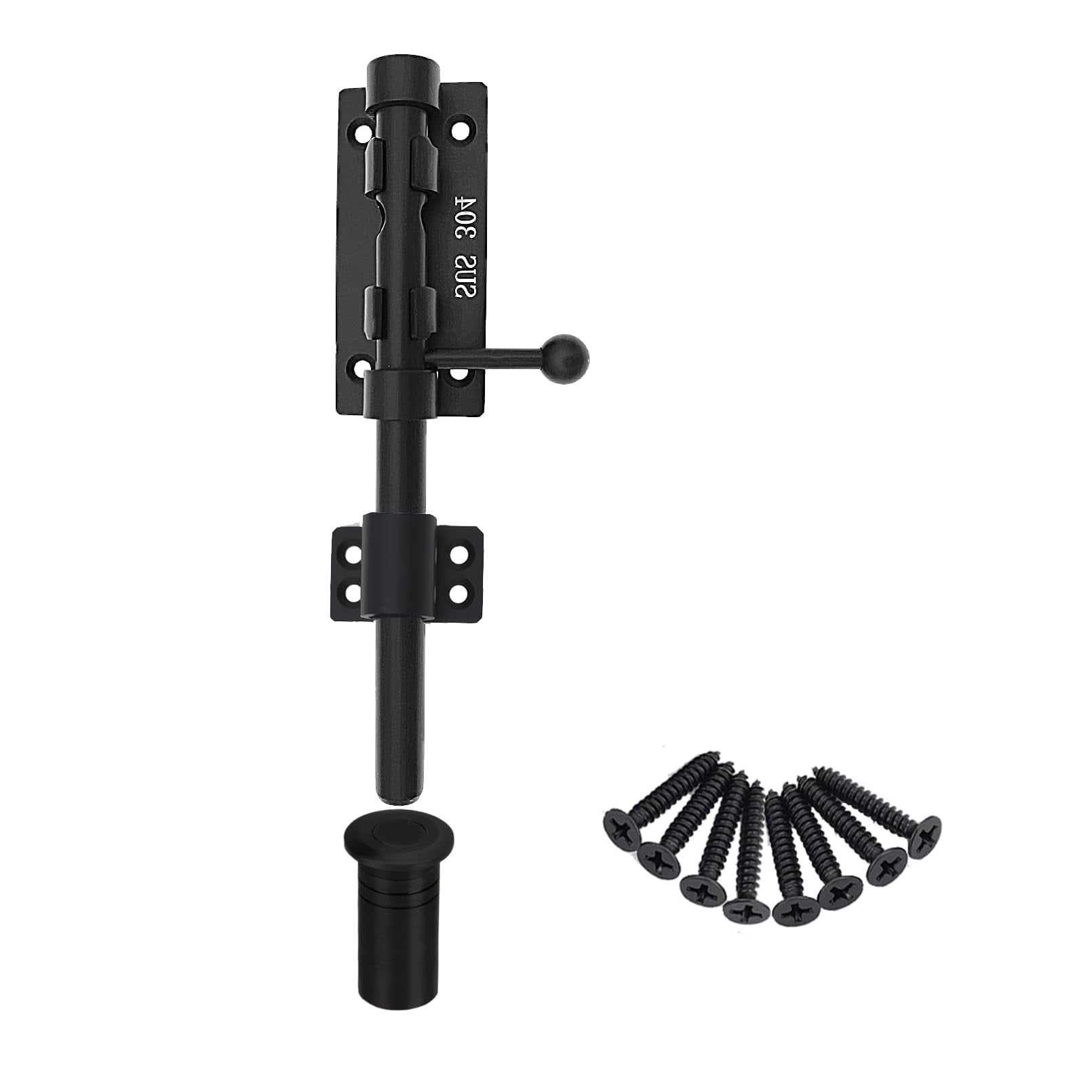 Slide Bolt Gate Latch Thickened Heavy Duty Door Latch Lock 304 ...