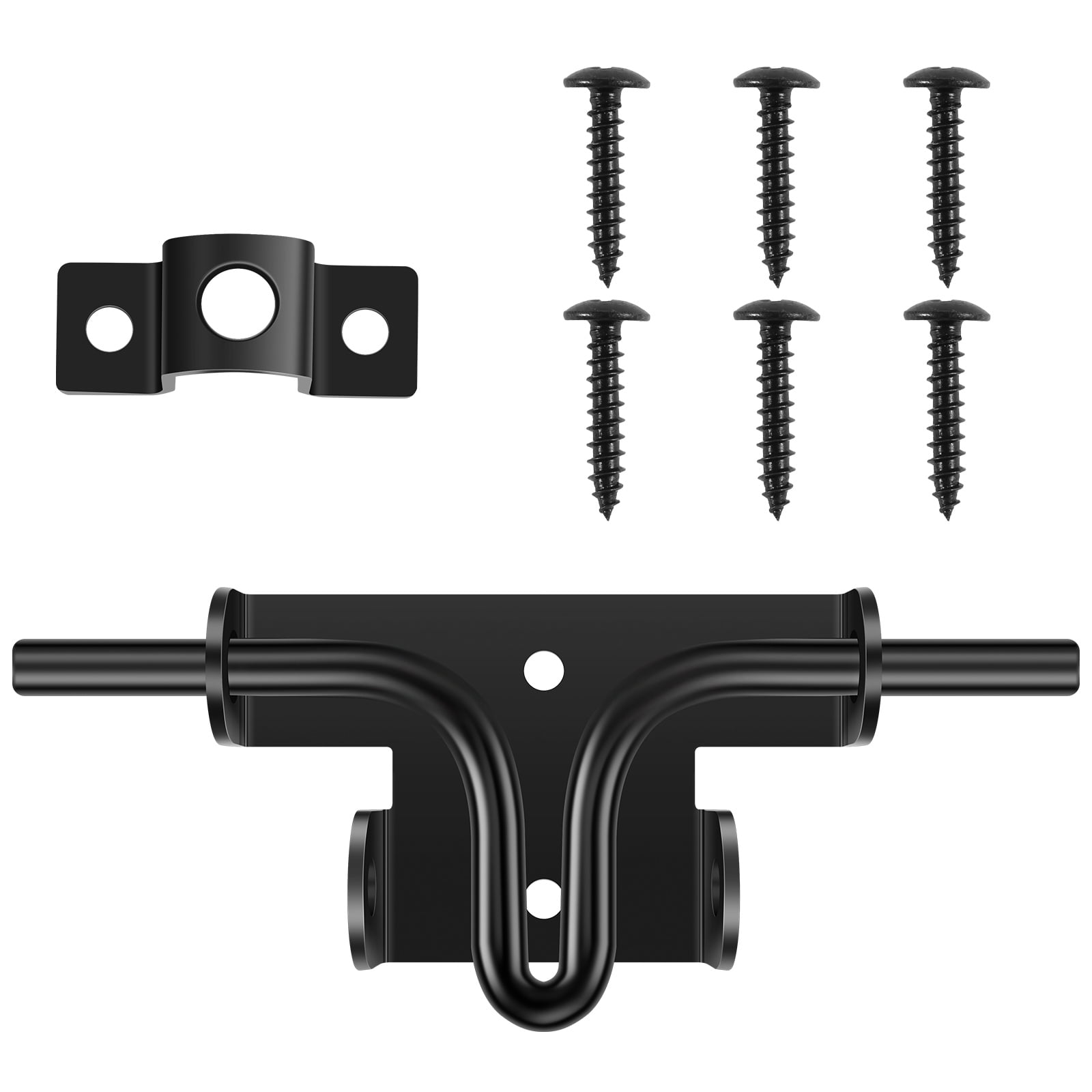 Slide Bolt Lock Iron Gate Latch Heavy Duty Door Lock Bolt Gate Lock ...