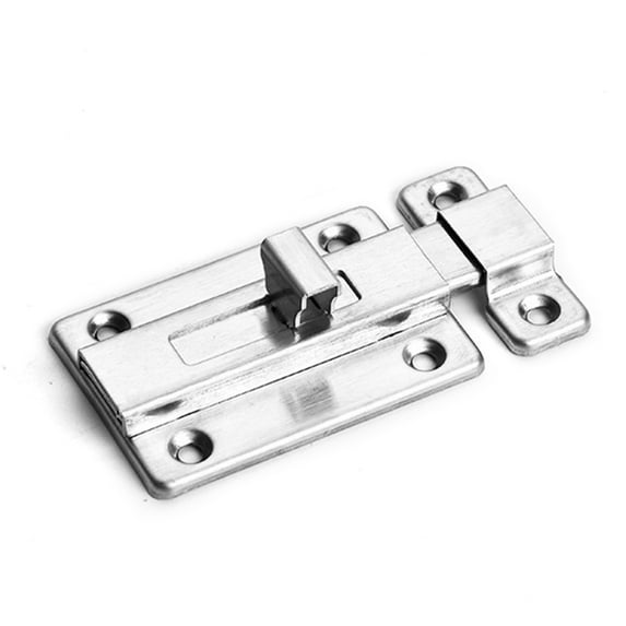Slide Bolt Lock Stainless Steel Keyless Catches Locks Metal Sliding ...