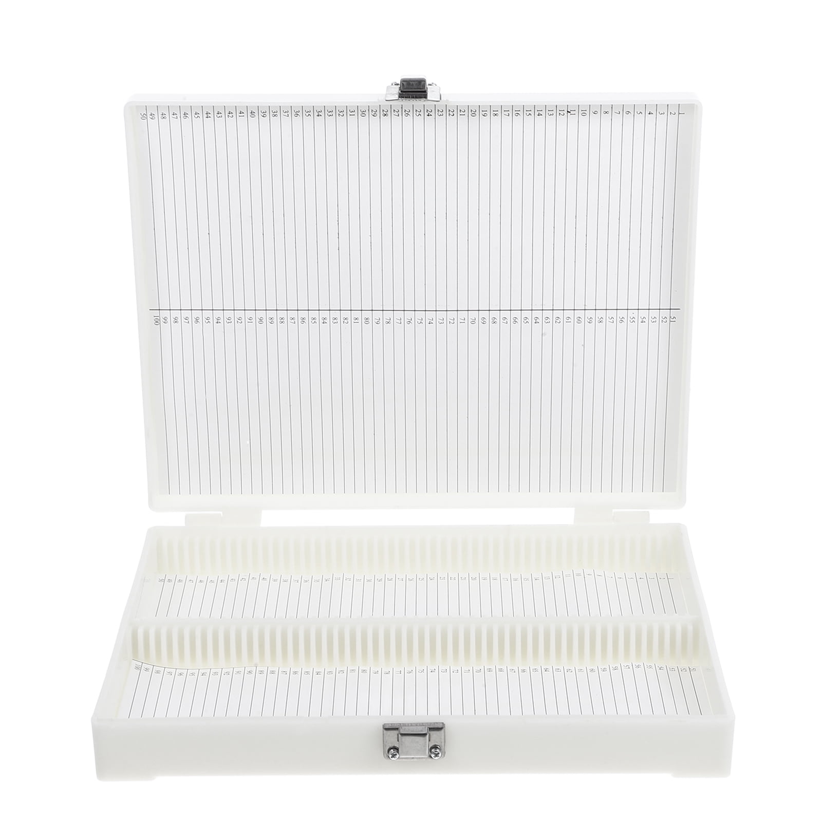 Slide Box Microscope Slide Container Microscope Slides Holder Slide ...