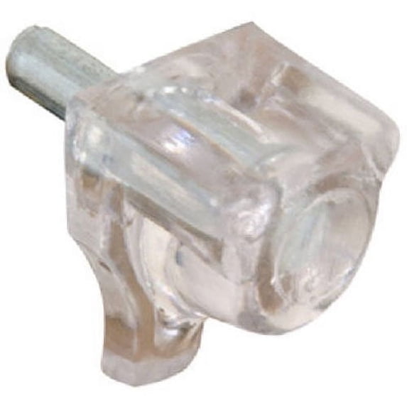 Slide-Co 242159 Small Shelf Support Peg, 1/8 in. Metal Stem, Clear ...