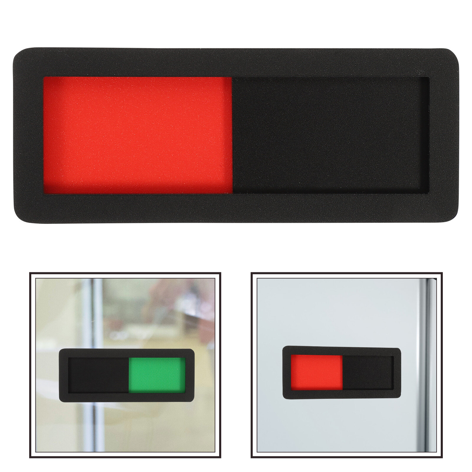 Slide Door Indicator Blank Vacant Occupied Sign for Home Office ...