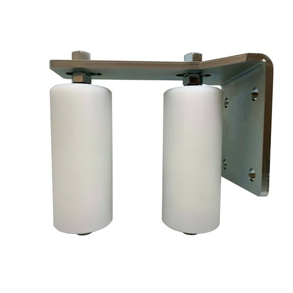 Slide Gate Guide Roller 6" Adjustable Reversible Rear Post Mount ...