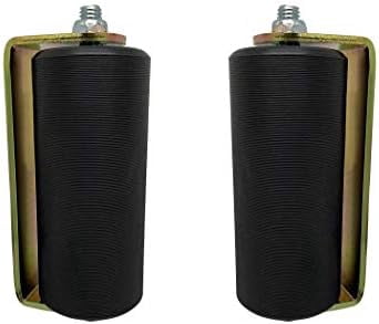 Slide Gate Guide Roller 6” Rear Post Welded Assembly 2-Pack Heavy Duty ...