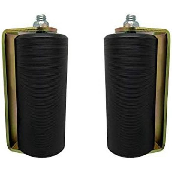 Slide Gate Guide Roller 6” Rear Post Welded Assembly 2-Pack Heavy Duty ...
