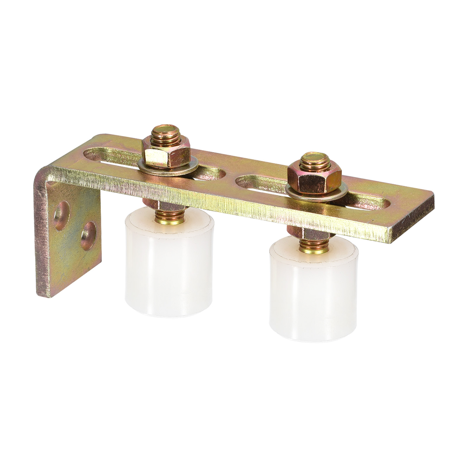 Slide Gate Guide Roller with L Post Bracket 1-5/8" Adjustable Nylon ...