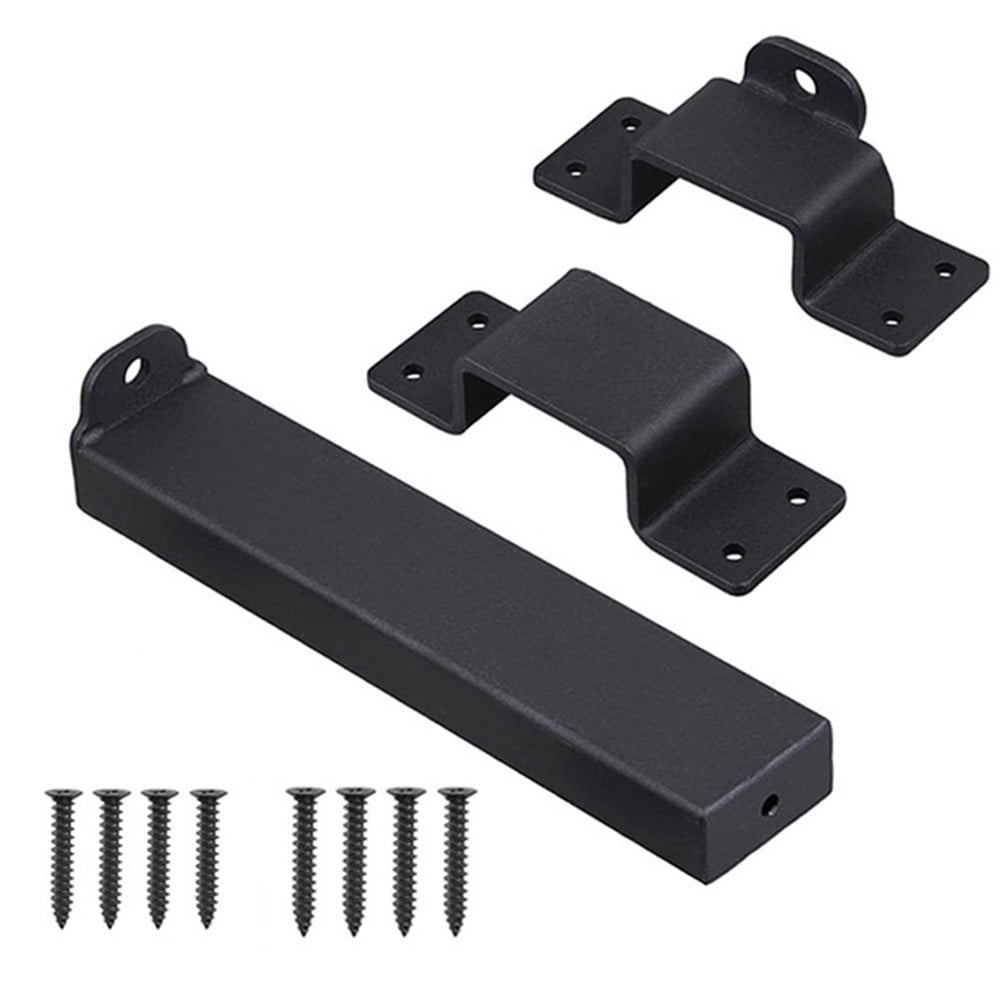 Slide Gate Latch Lock with Padlock Hole for Wooden Fences Barn Outdoor ...