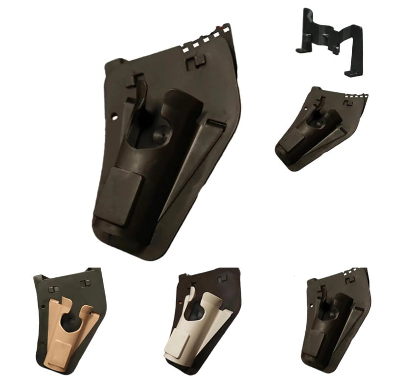 Slide-In Fishing Rod Hip Holster with Belt Loop, Hands-Free Adjustable ...