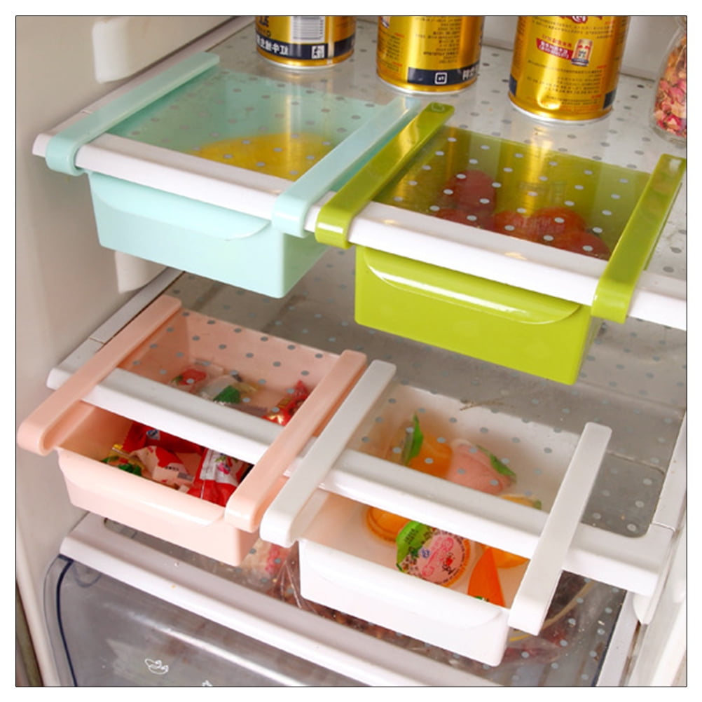 Slide Kitchen Fridge Freezer Space Saver Organizer Kitchen Slide ...