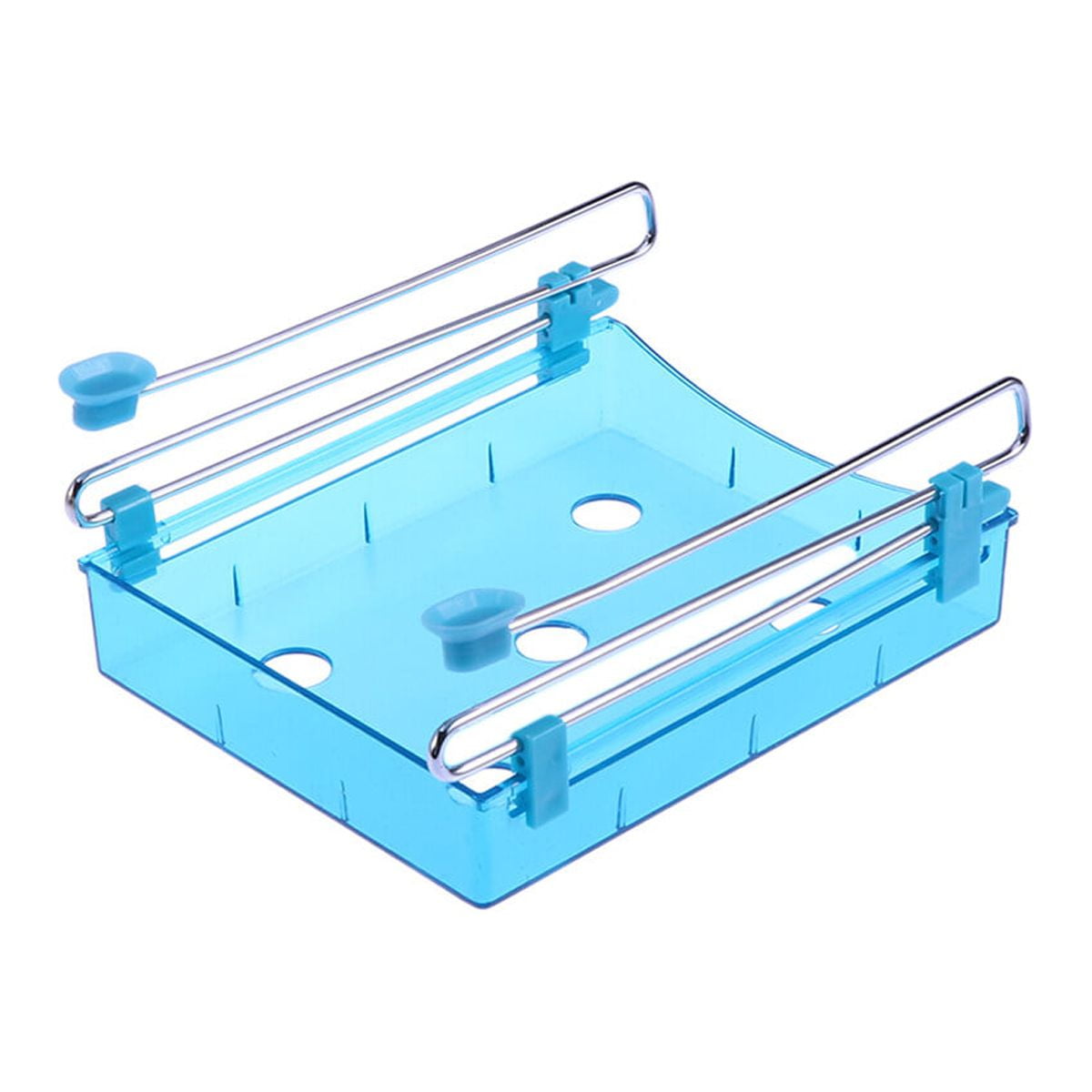 Slide Kitchen Fridge Freezer Space Saver Organizer Storage Rack Holder
