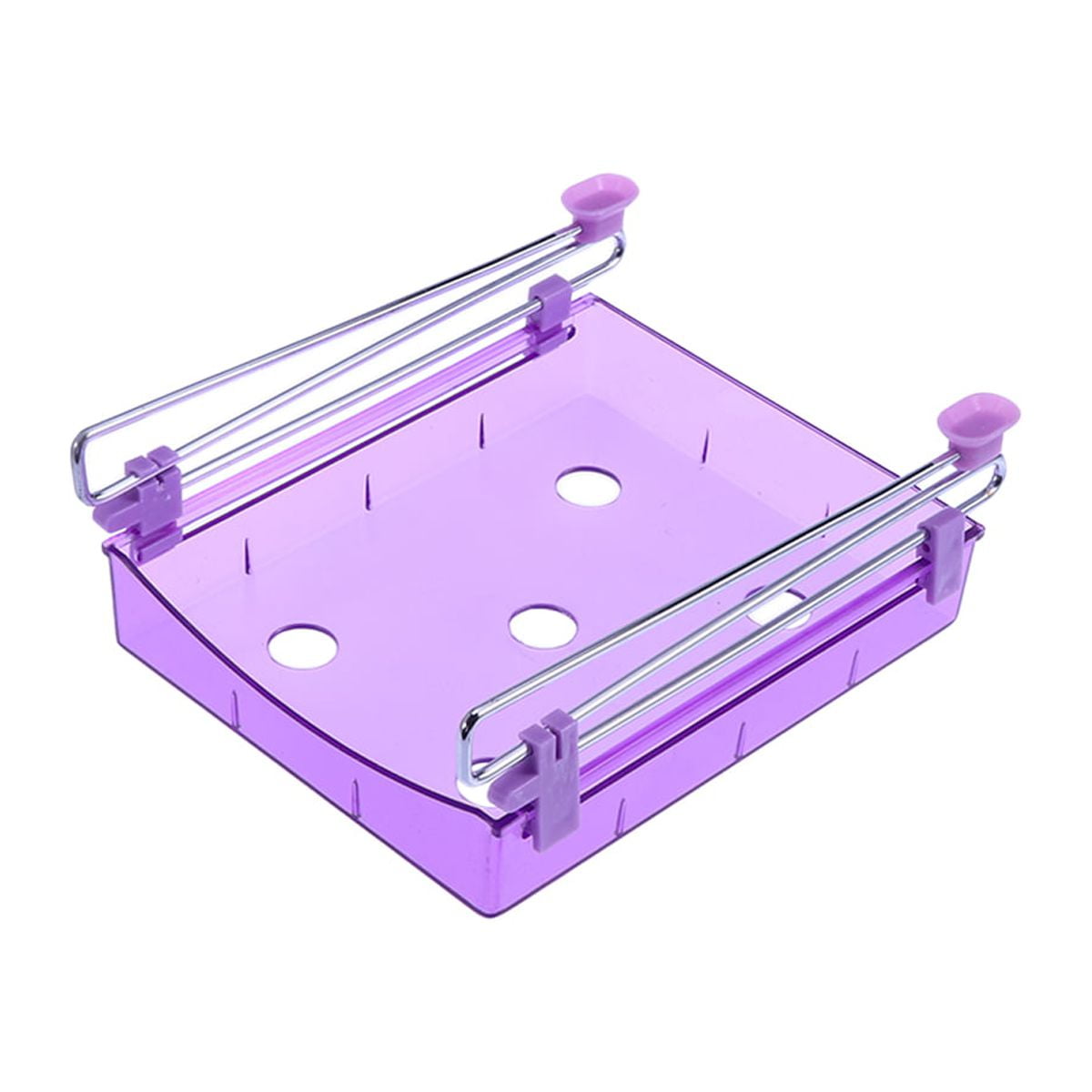 Slide Kitchen Fridge Freezer Space Saver Organizer Storage Rack Holder ...