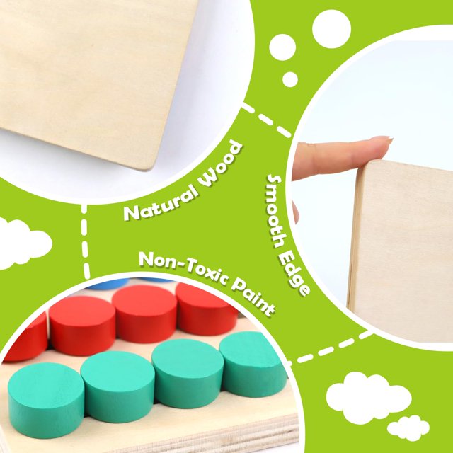 Slide Puzzle Color Matching Game, Montessori Road Trip Activities for ...