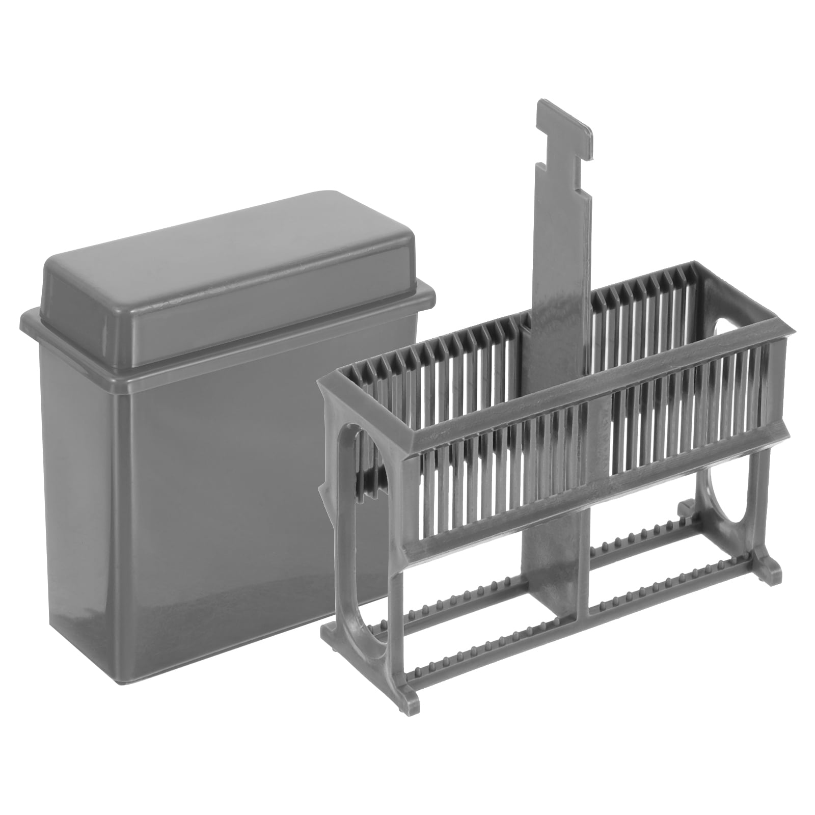 Slide Rack Microscope Slides Staining and Jar Plastic Storage Slideshow ...