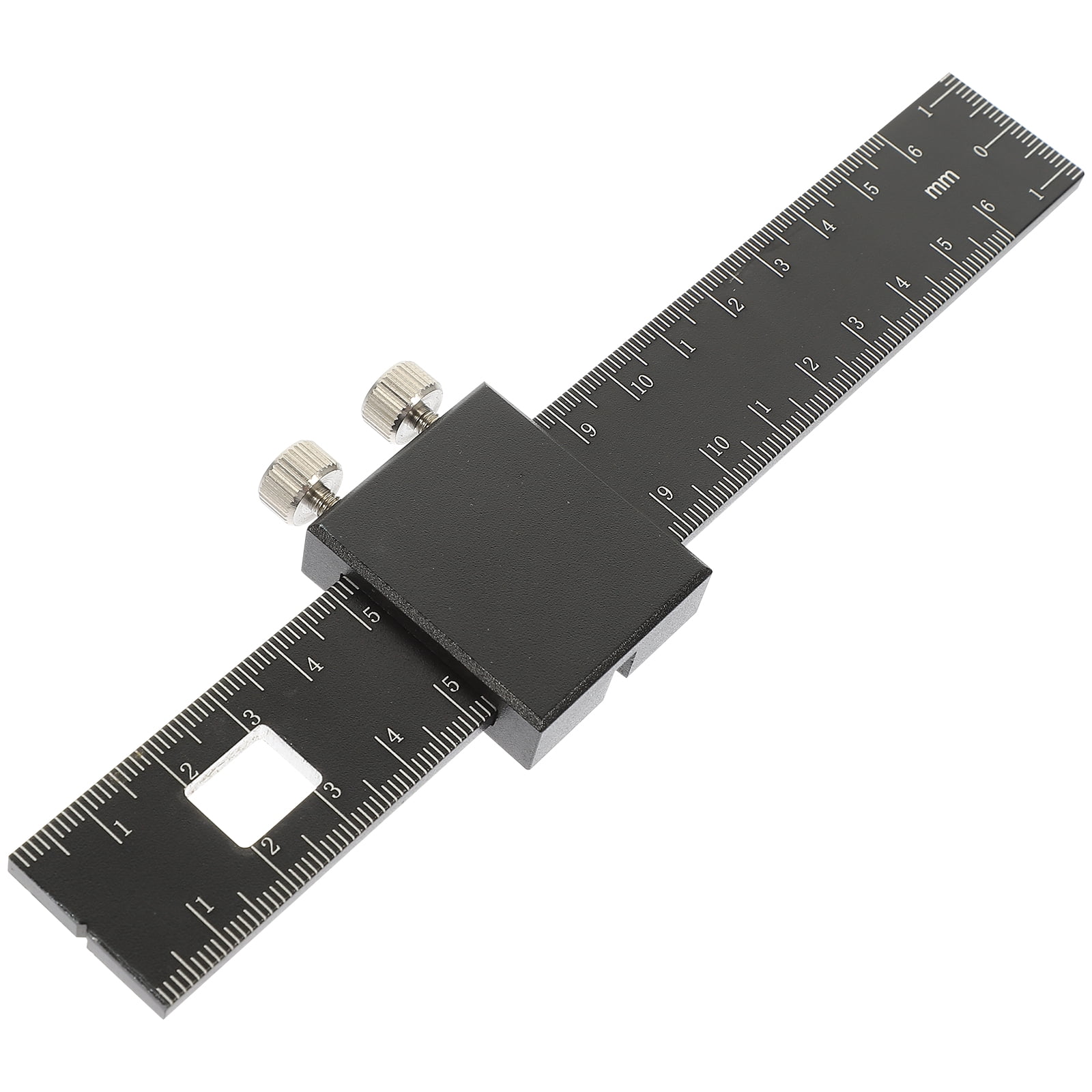 Slide Rule Carpentry Ruler Woodworking Sliding Woodpeckers Tools Metal Measuring - Walmart.com