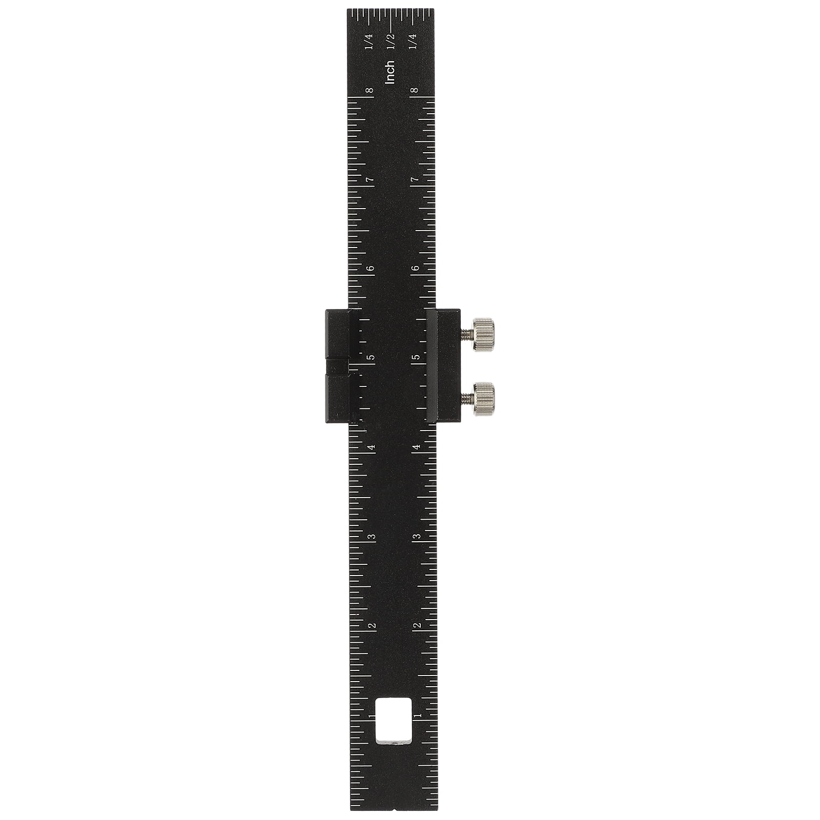 Eease Metal T-Type Pocket Ruler with Slide Stops - Engineer/Carpenter ...
