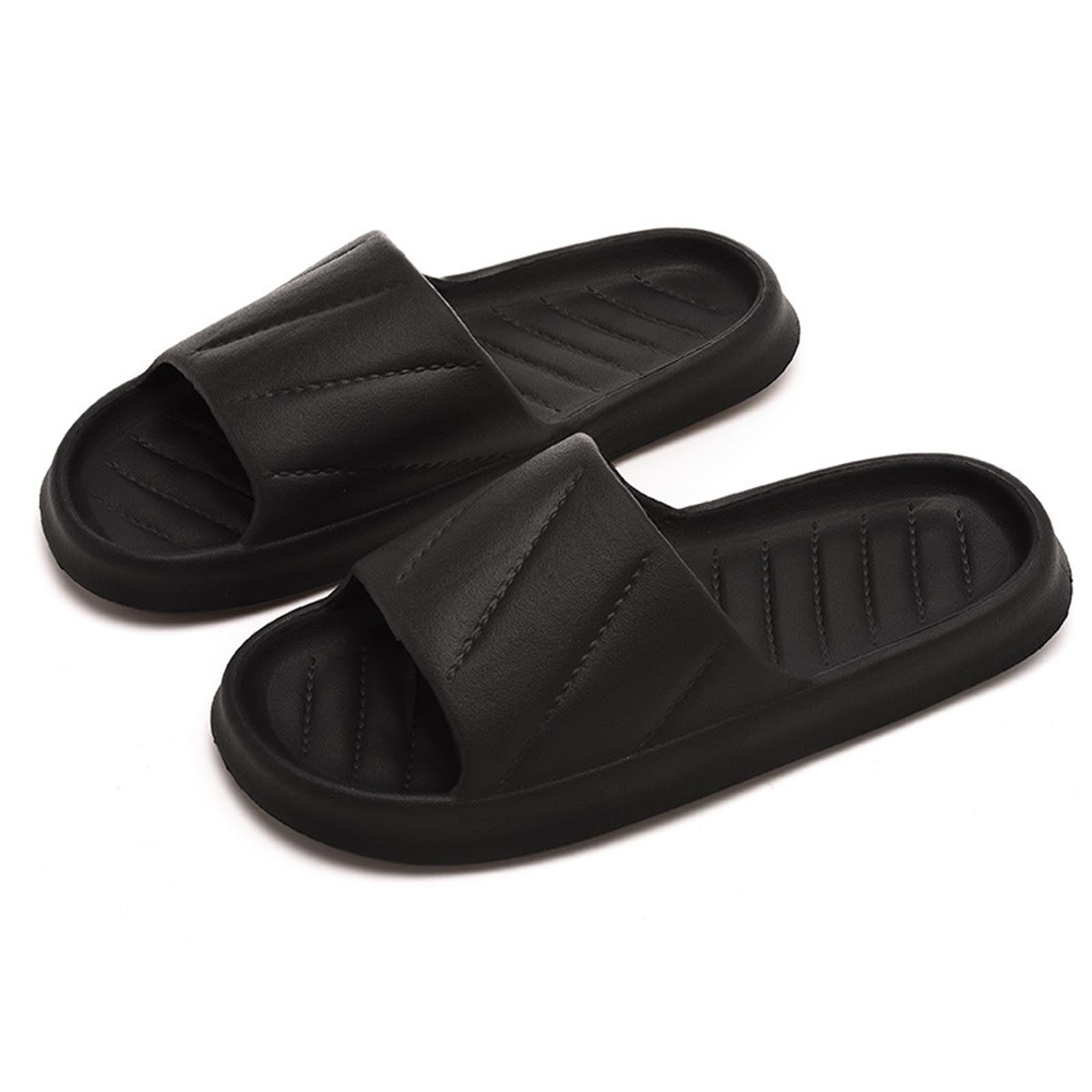 Slide Sandals for Women Wide Men's And Women's Home Slippers Summer ...
